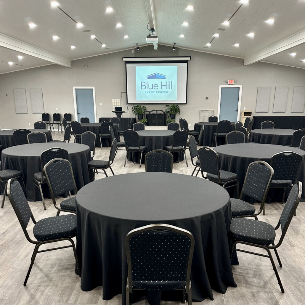 Venue Spaces - Blue Hill Event Center - Event Space, Rooms